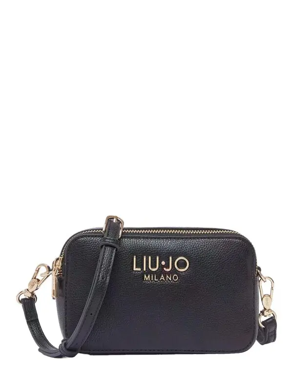 Liu Jo Cross Body Bag With Logo - Black