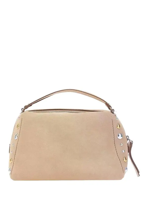 GIANNI CHIARINI Alifa Studded Crossbody Bag - Neutrals