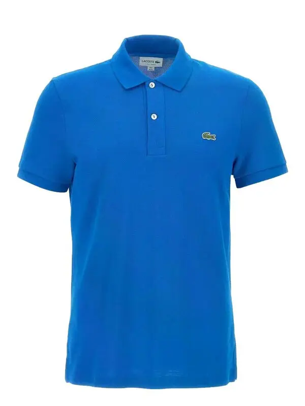 Lacoste Logo-patch Polo Shirt - Blue