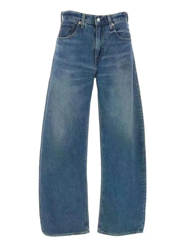 LEVI'S Drop Barrel Five-pocket Jeans - Blue