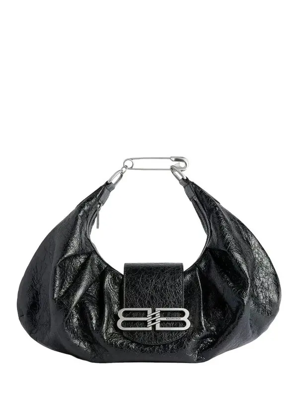 Balenciaga Pamela Shoulder Bag - Black