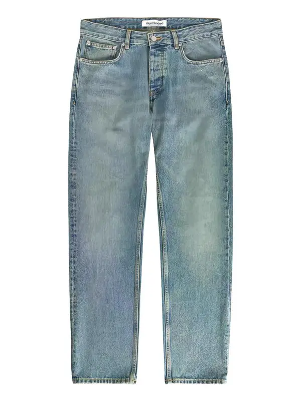WON HUNDRED Buttoned Jeans - Blue