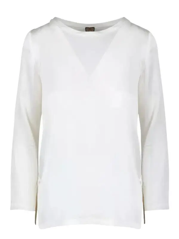 Malìparmi Long-sleeve Blouse - White