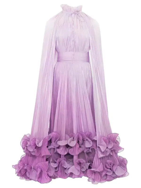 ANA RADU Mystic Wave Dress - Purple