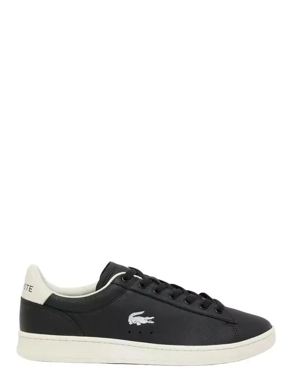 Lacoste Logo-detail Low-top Sneakers - Black