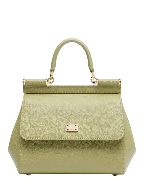 Dolce & Gabbana Sicily Small Top-handle Bag - Green
