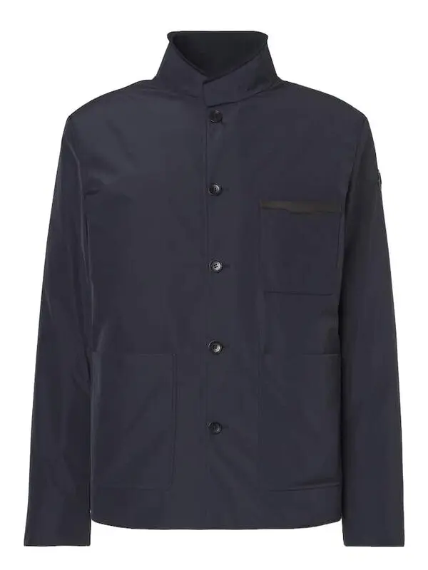 Moncler Westerlies Down Overshirt - Blue