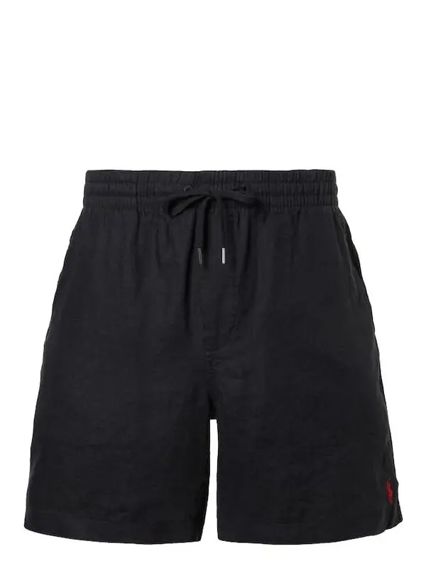 Polo Ralph Lauren Linen Shorts - Black