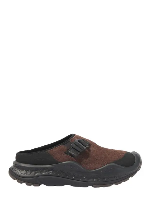 Hoka One One Ora Primo Ext Suede Mules - Brown
