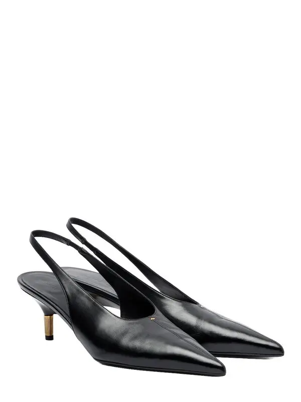 Khaite Bella 55 Pumps - Charcoal