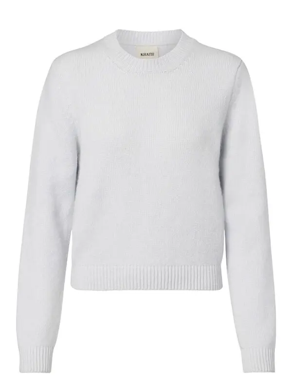 Khaite Leta Cashmere Sweater - Blue