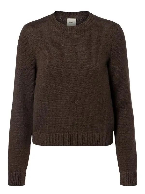 Khaite Leta Cashmere Sweater - Brown