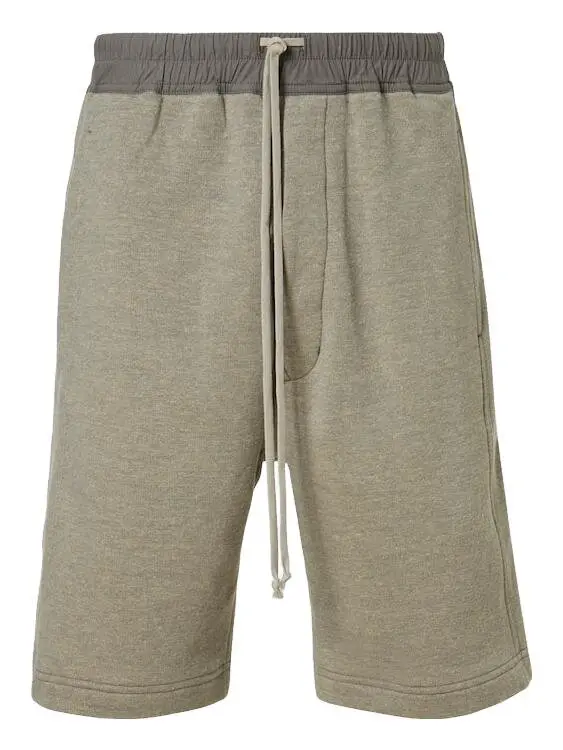 Rick Owens Cotton-blend Shorts - Grey
