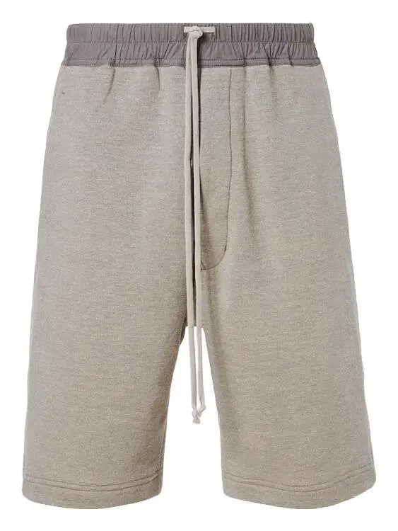Rick Owens Cotton-blend Shorts - Grey