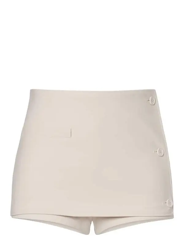 COURREGES Courrèges Logo Skort - Beige