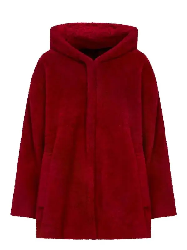 Max Mara Virgin Wool-blend Coat - Red