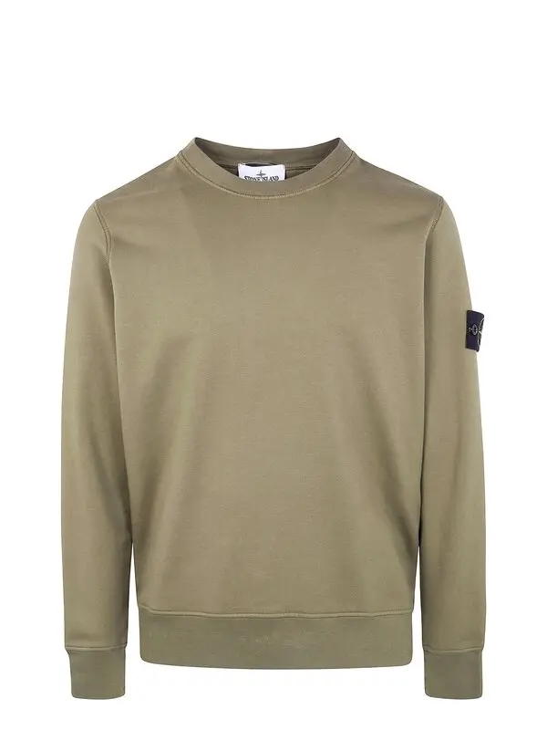 Stone Island Crewneck Sweatshirt - Green