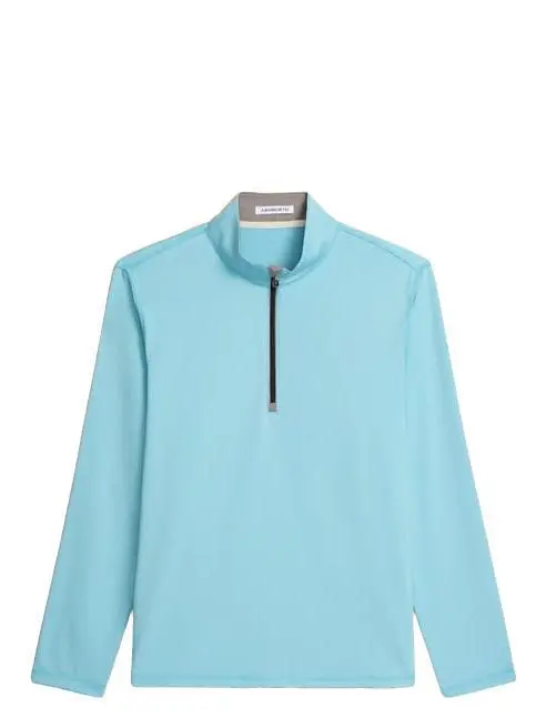 ASHWORTH GOLF La Jolla 1/4 Zip Outerwear - Atlantis Heather