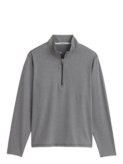 ASHWORTH GOLF La Jolla 1/4 Zip Outerwear - Charcoal Heather