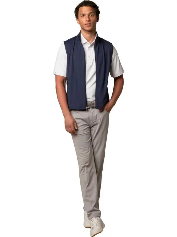 ASHWORTH GOLF Tech Stretch Vest - Driver Navy