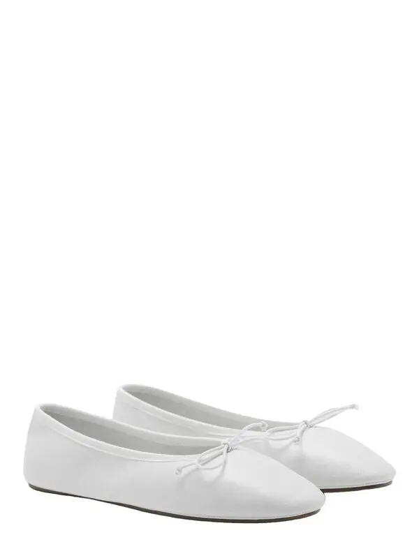 Mango Ballet Flat - White