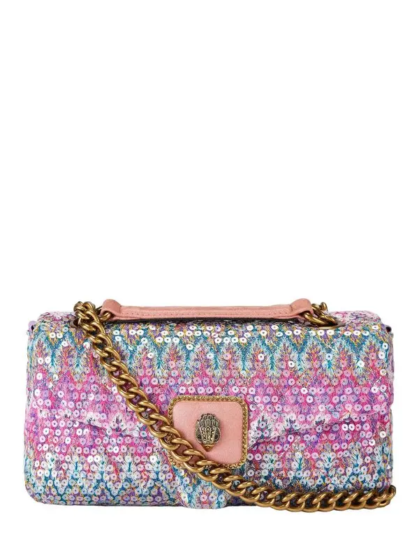 Kurt Geiger Pimlico Convertible Crossbody Bag - Pink Multi