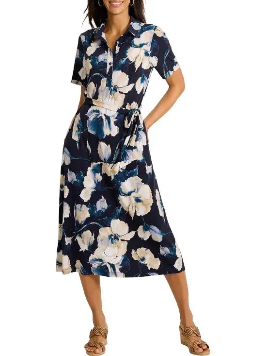 Tommy Bahama Upf 30+ Shirtdress With Belt - Coastline