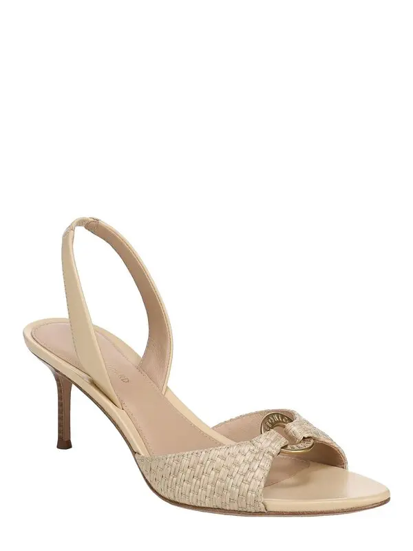 Veronica Beard Tia Slingback Sandal - Natural