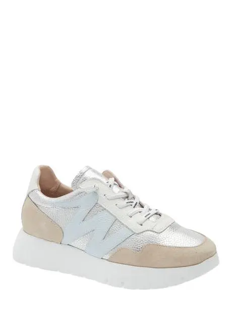 WONDERS Platform Sneakers - Plata/aura
