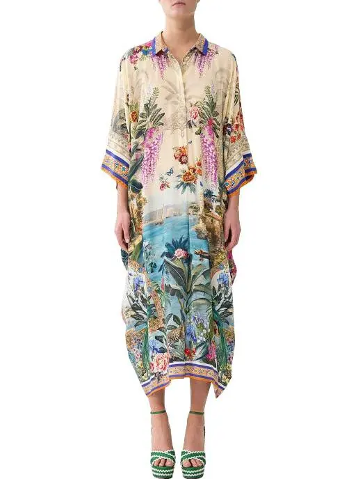 Camilla Batwing Kaftan - Bodrum Botanicals