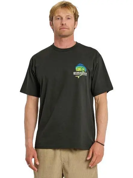 QUIKSILVER WATERMAN Big Bull Qmt0 Short Sleeve Shirt - Phantom