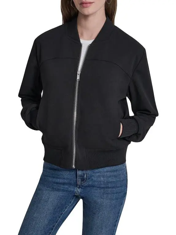 Dkny Scuba Bomber Jacket - Black