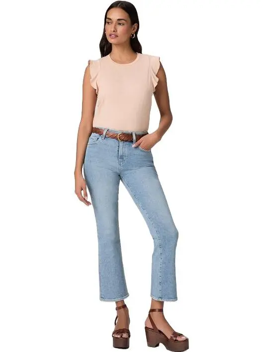 Paige Mason Crop Bootcut Jean - Denim
