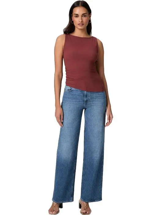 Paige Sasha Wide Leg Jean - Denim