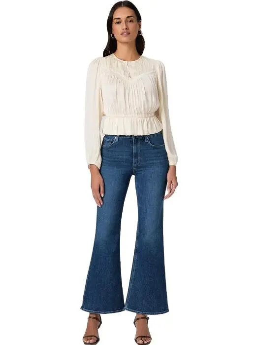 Paige Marlow Skimmer Flare Jean - Denim