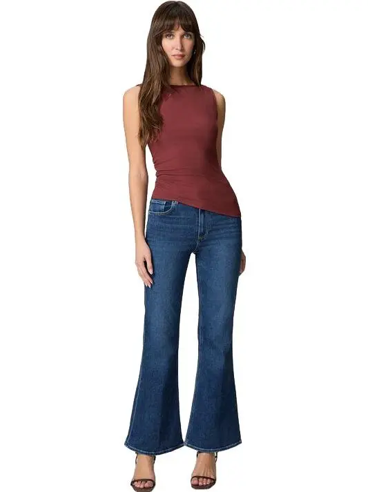 Paige Marlow Skimmer Flare Jean - Denim