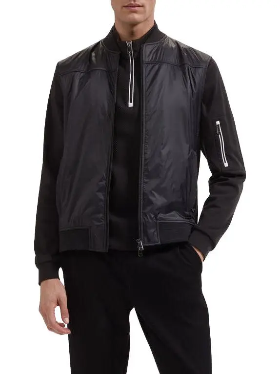 Bugatchi Soft Touch Knit Vest - Black