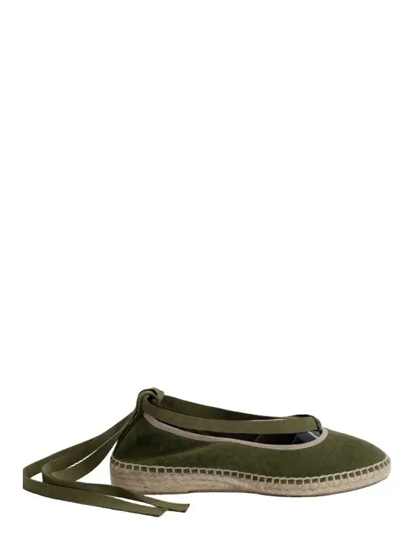 MENINA STEP Elena Forest Espadrille - Green