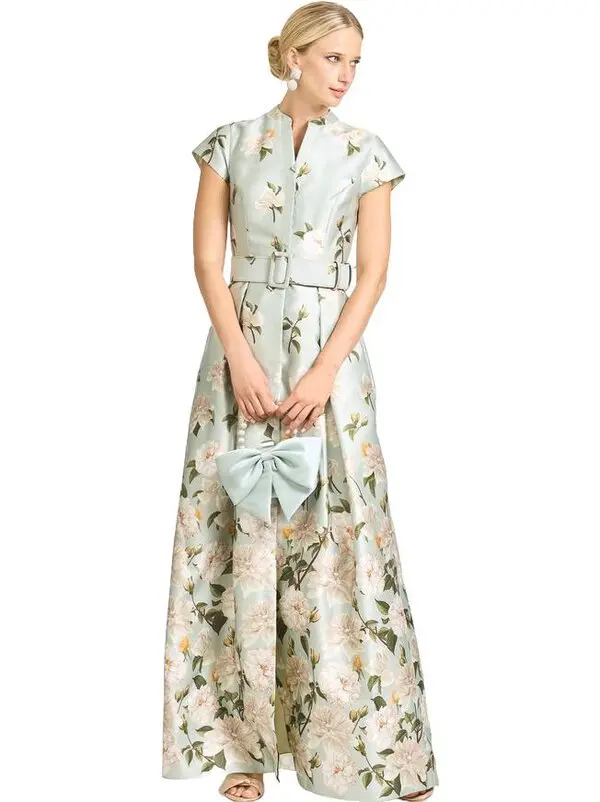 Sachin & Babi Marta Gown - Floral