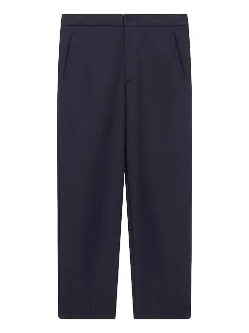 Giorgio Armani Double-jersey Trousers - Navy
