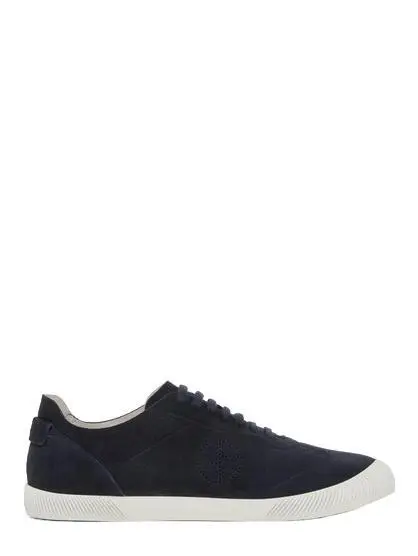 Giorgio Armani Suede Sneakers - Navy