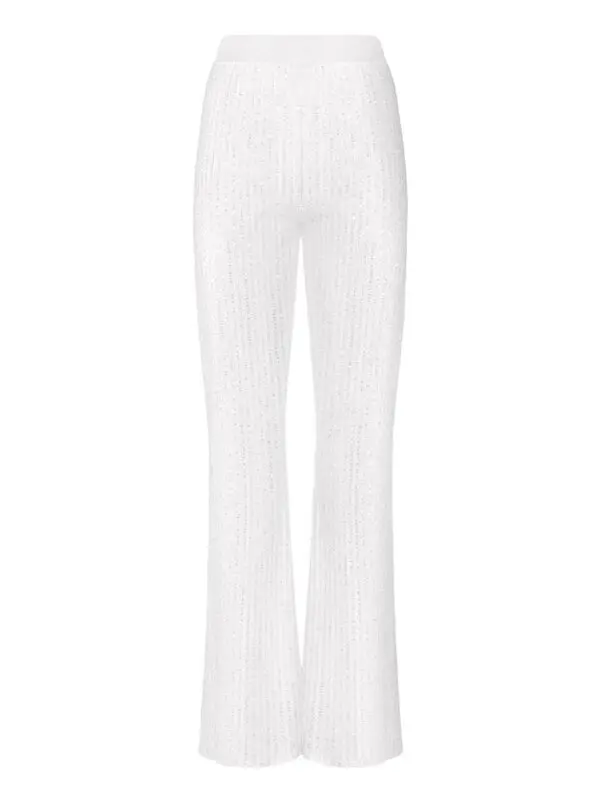 Missoni Flared Trousers - White