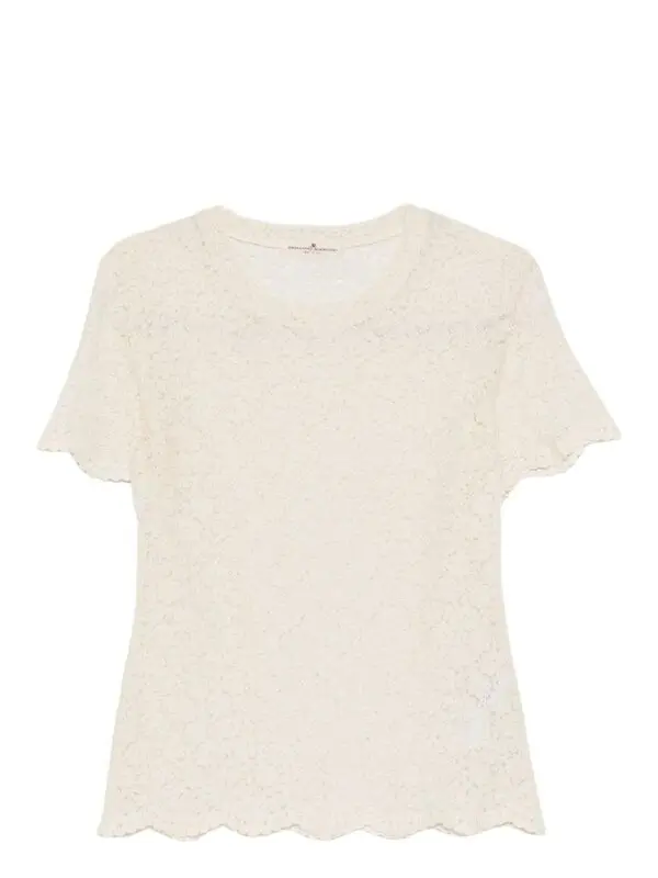 Ermanno Scervino Embroidered T-shirt - White