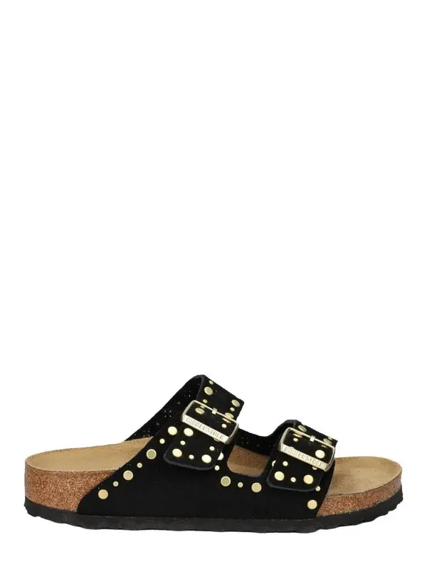 BIRKENSTOCK Arizona Studded Slipper - Black