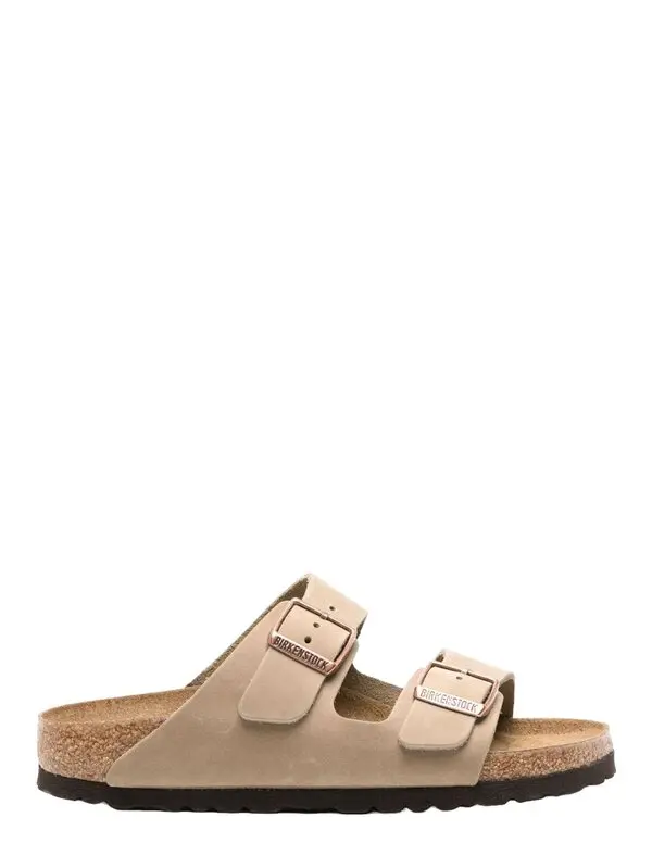 BIRKENSTOCK Arizona Flat Sandals - Brown