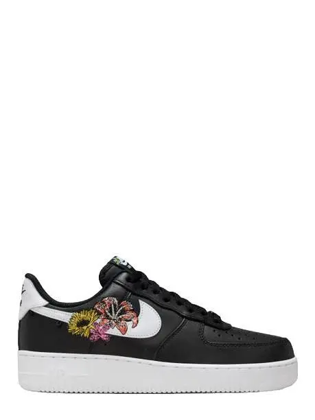 Nike Air Force 1 '07 Premium Sneakers - Black/white/metallic Gold