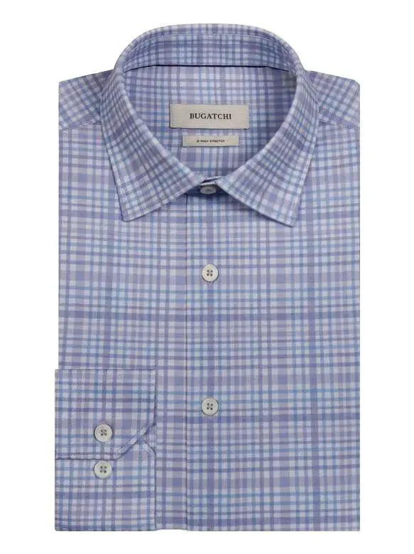 Bugatchi James Ooohcotton® Plaid Button-up Shirt - Lilac