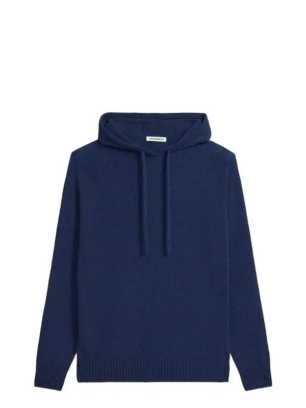 ASHWORTH GOLF Cashmere Hoodie - Ocean