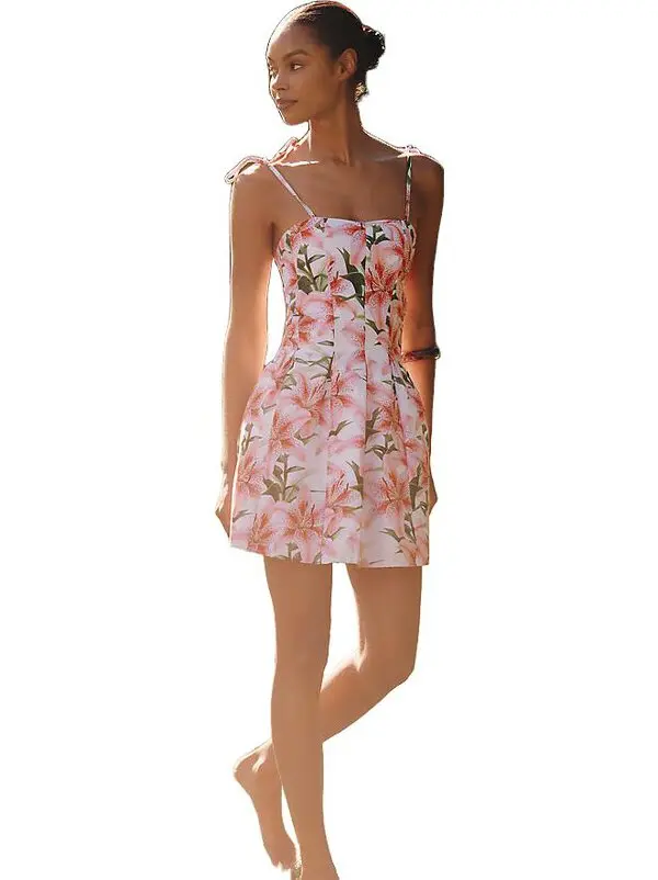 Peixoto Paisley Mini Dress - Hawaiian Bloom