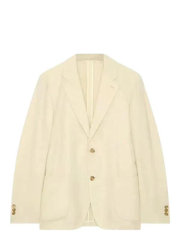 LARDINI Single-breasted Blazer - Neutrals